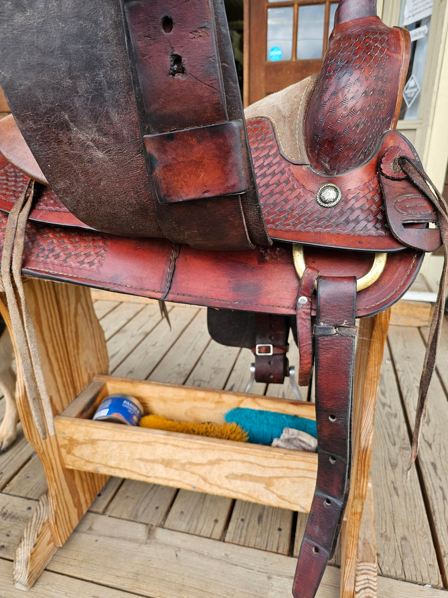 15" Ozark Leather Ranch Saddle – Northwest tack consignment LLC