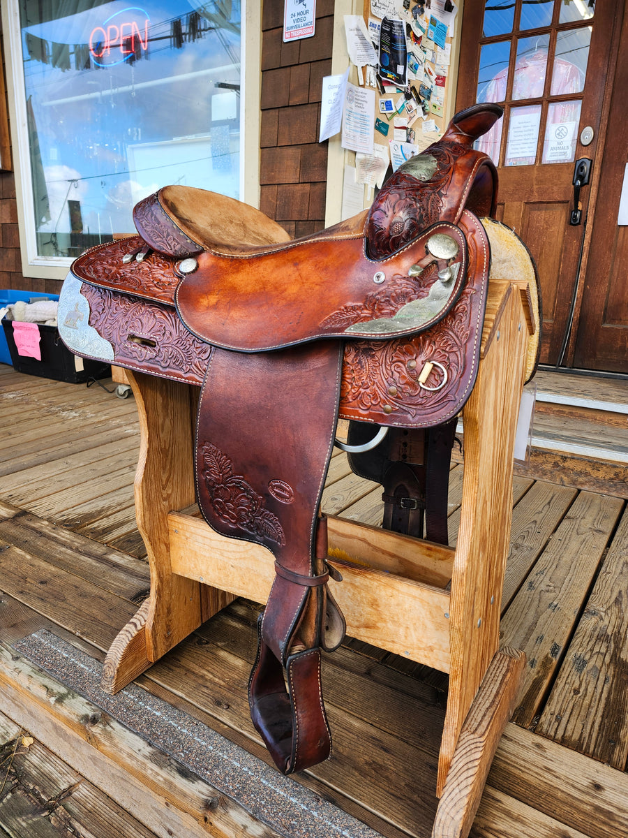 15" Billy Cook Show Saddle – Northwest tack consignment LLC