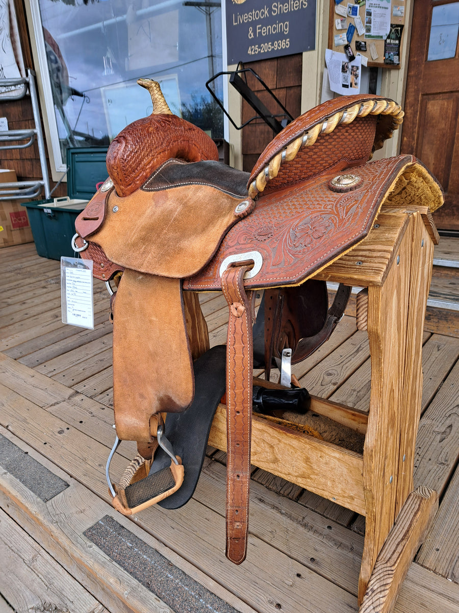 16" SRS Barrel Saddle – Northwest tack consignment LLC