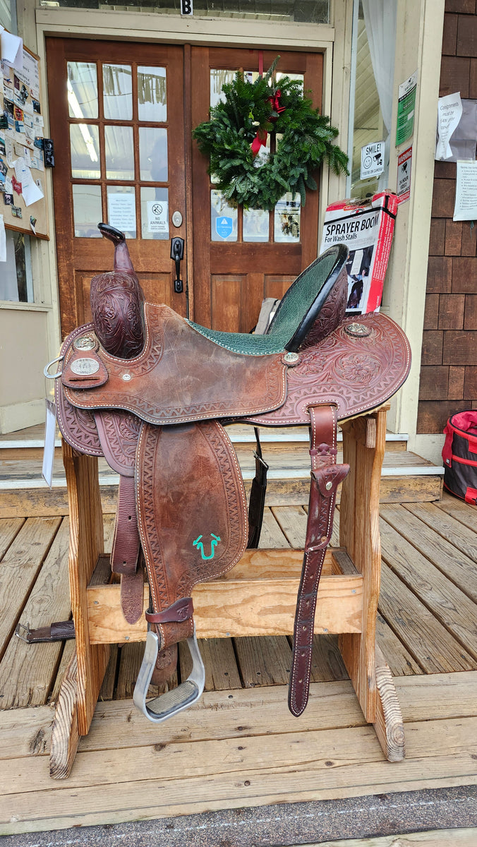 16" Usher Barrel Saddle – Northwest tack consignment LLC