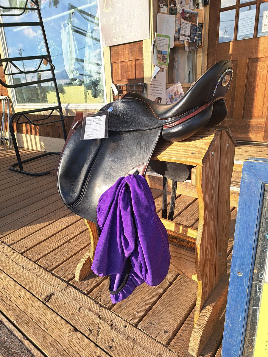 18" DT Saddlery Butterfly Dressage Saddle – Northwest tack consignment LLC