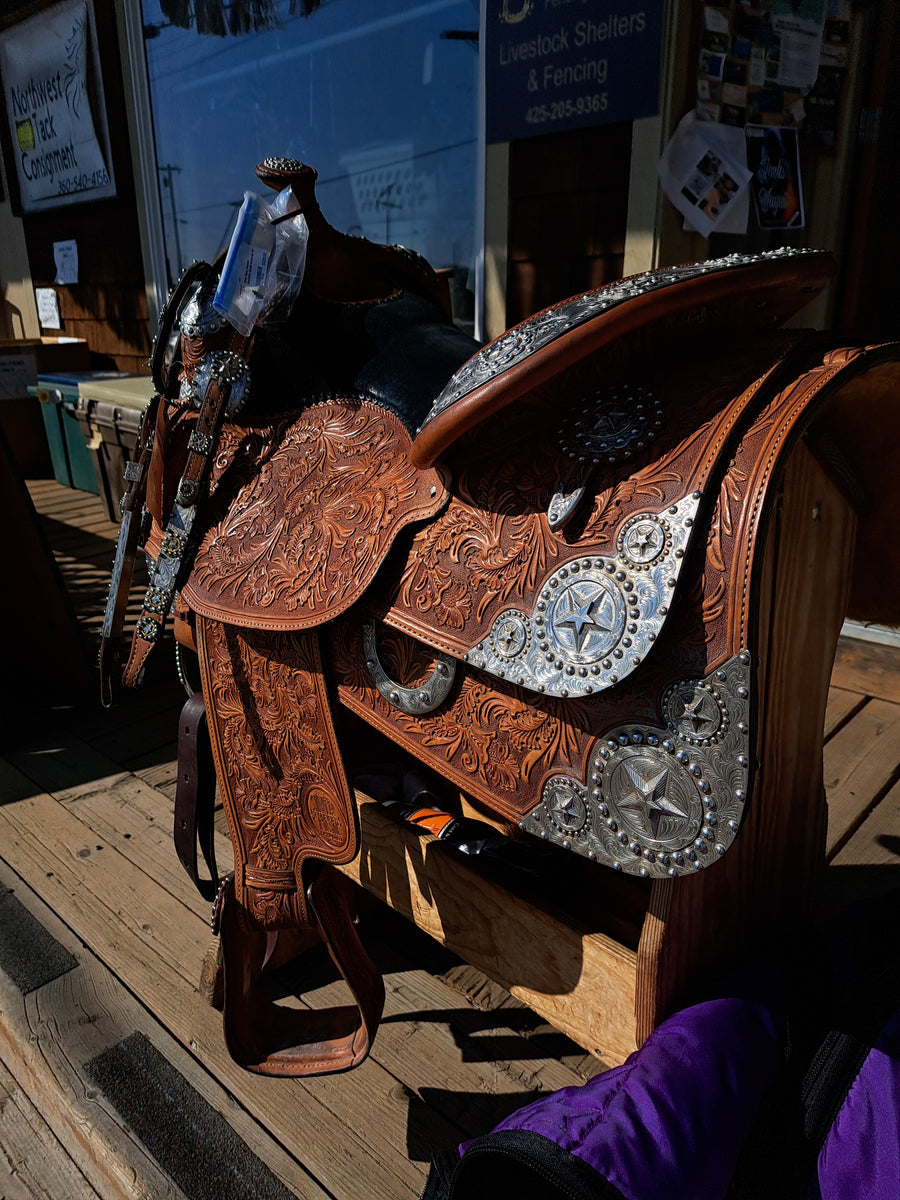 16" Silver Mesa Western Equitation Saddle – Northwest tack consignment LLC