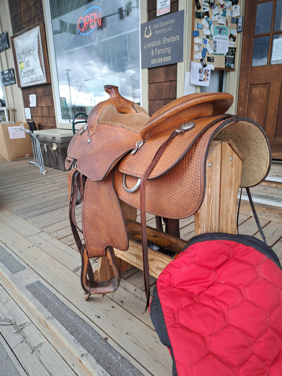 15" Blue Ribbon Work Saddle – Northwest tack consignment LLC