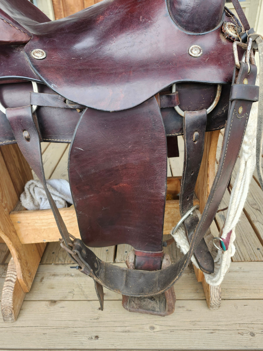 16" Texas Saddlery Trail Saddle – Northwest tack consignment LLC