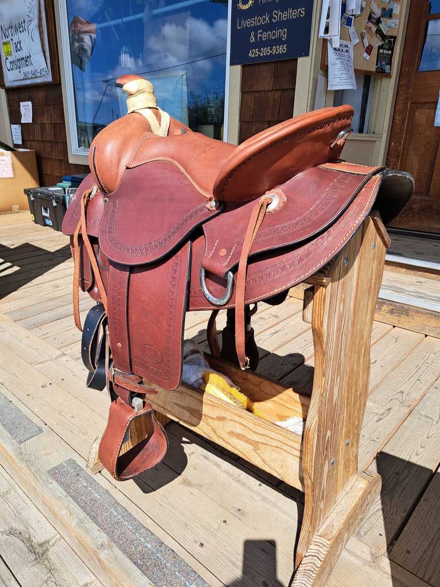 16" CTK Saddlery Trail Western Saddle – Northwest tack consignment LLC