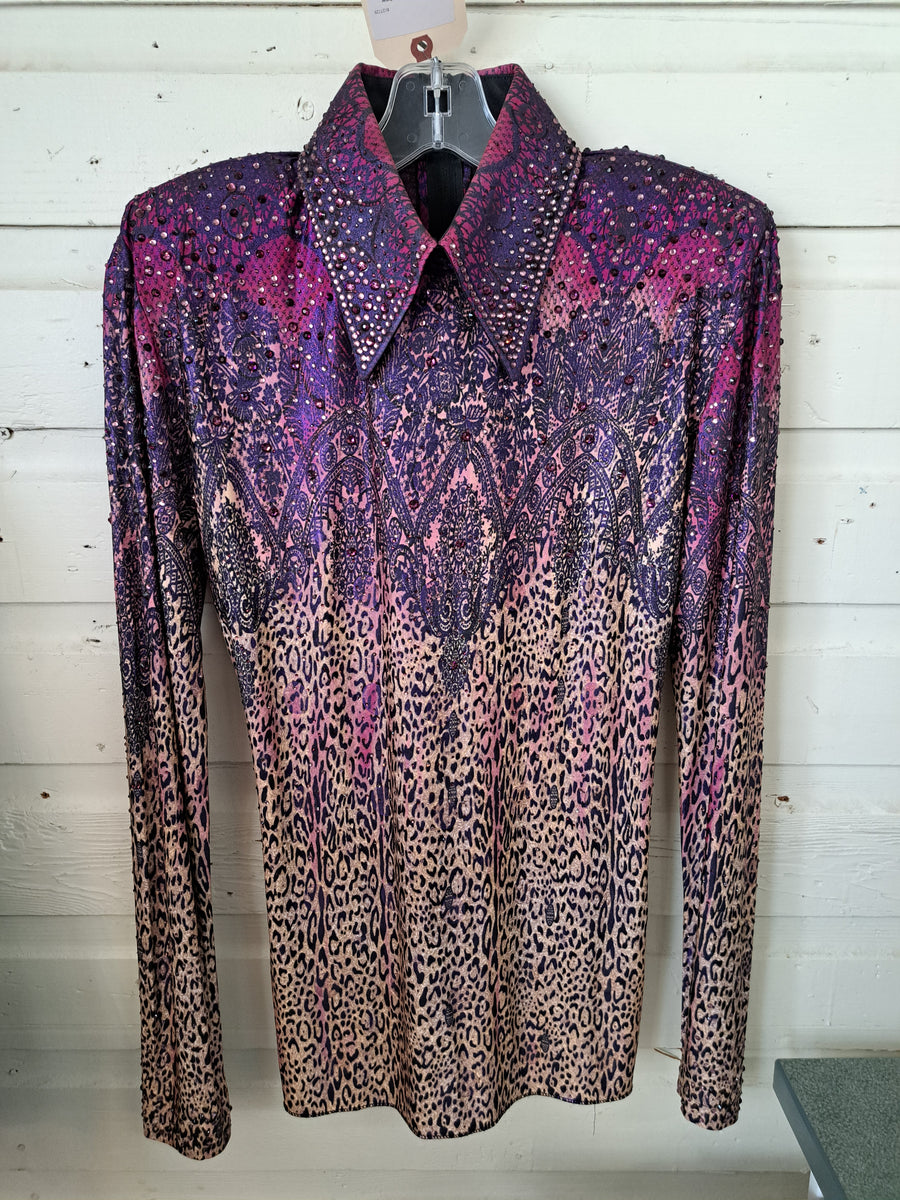 Medium Show Fancy Western Show Shirt – Northwest tack consignment LLC